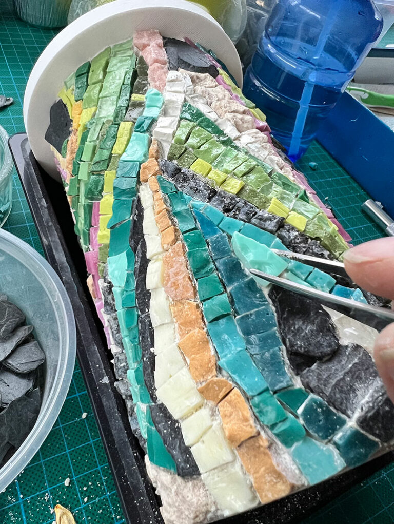 Romalia Mosaïque. Un atelier de mosaïque sur Oléron